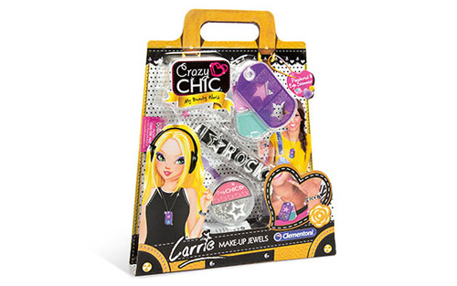 Popmart - Clementoni Crazy Chic - სამკაული მაკიაჟით