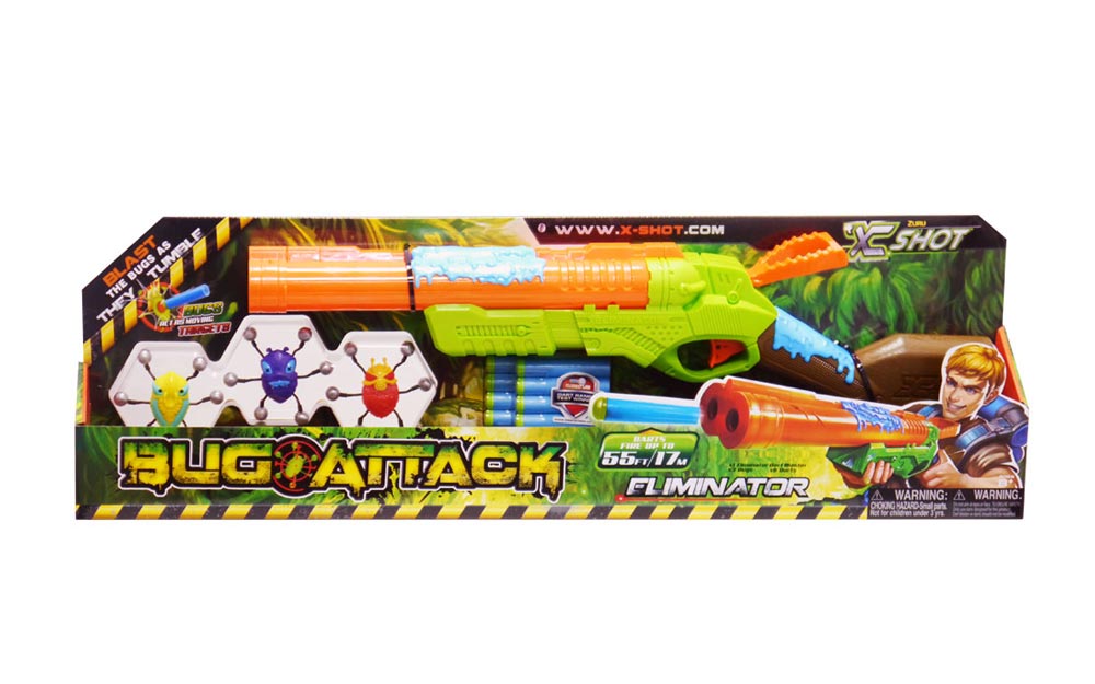 X-SHOT BUG ATTACK GUN 30207 | UNIKATOY toys