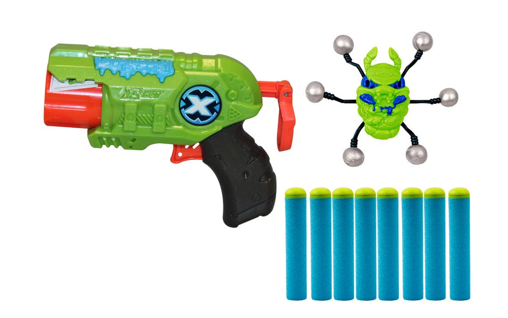 Pištola Predator Bug Attack, 15 cm, X-Shot, Zuru | UNIKATOY toys