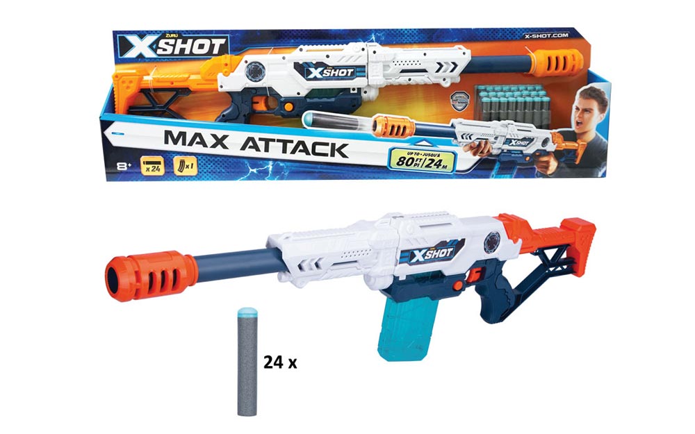 Puška Excel Max Attack, X-Shot, Zuru | UNIKATOY toys