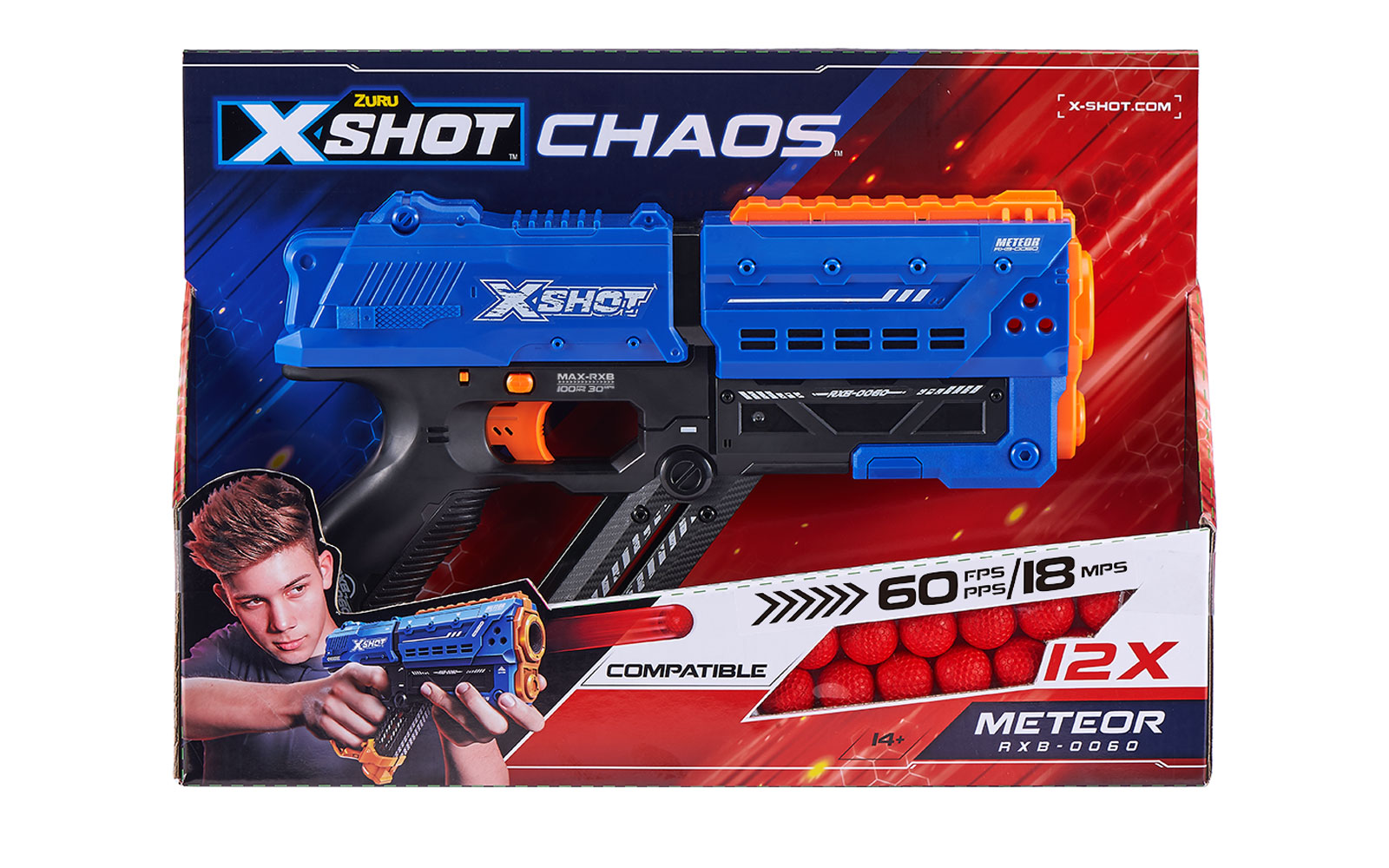 Pištola Meteor Chaos, X-Shot, Zuru | UNIKATOY toys