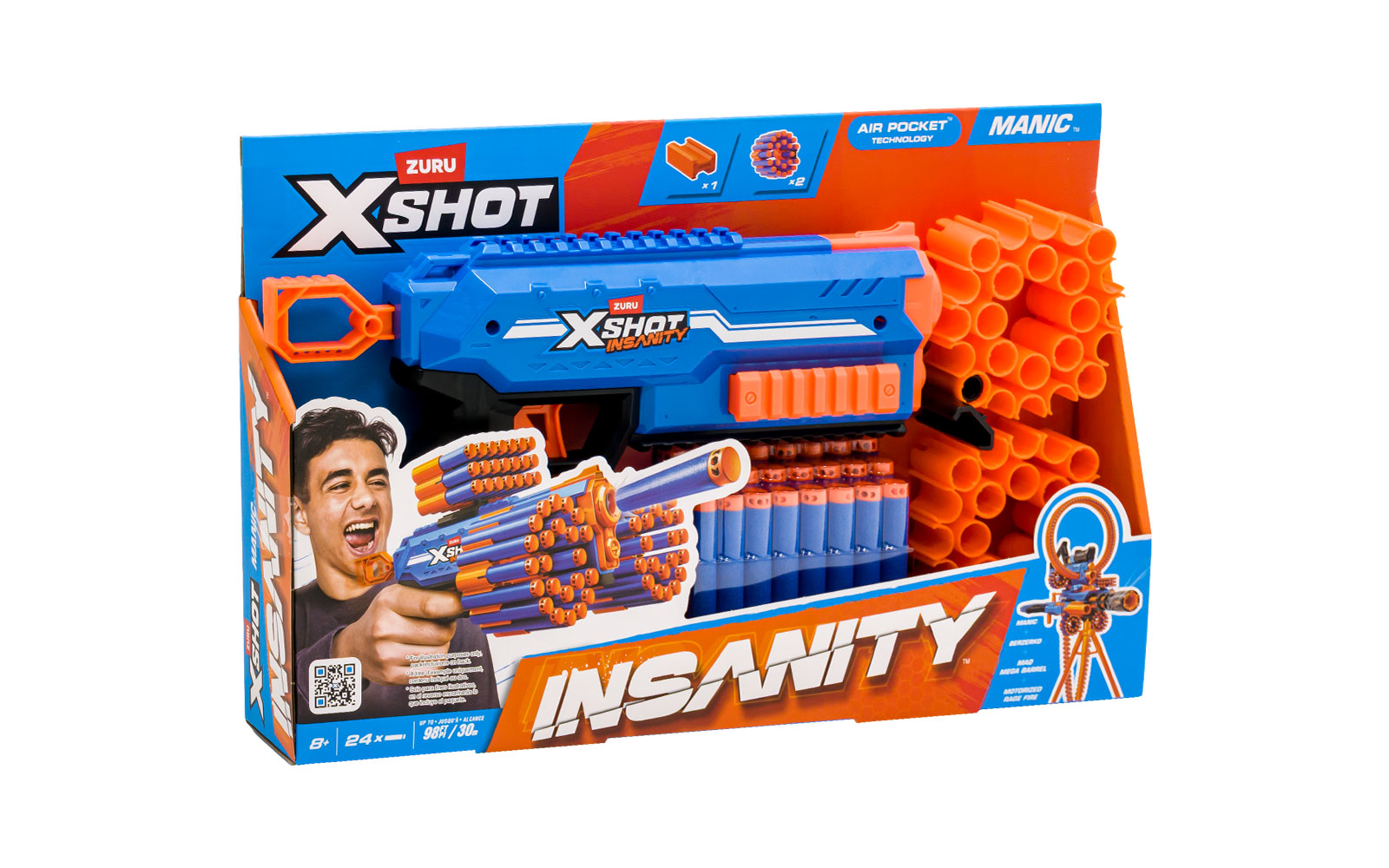 Pištola X-shot Insanity manic, Zuru | UNIKATOY toys