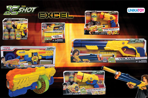 X-SHOT EXCEL GUN VIGILANTE 30116 | UNIKATOY toys